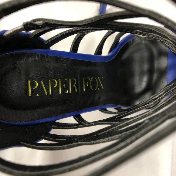 Paper Fox | Shoes | Nwot Paper Fox Strapy Sandals | Poshmark